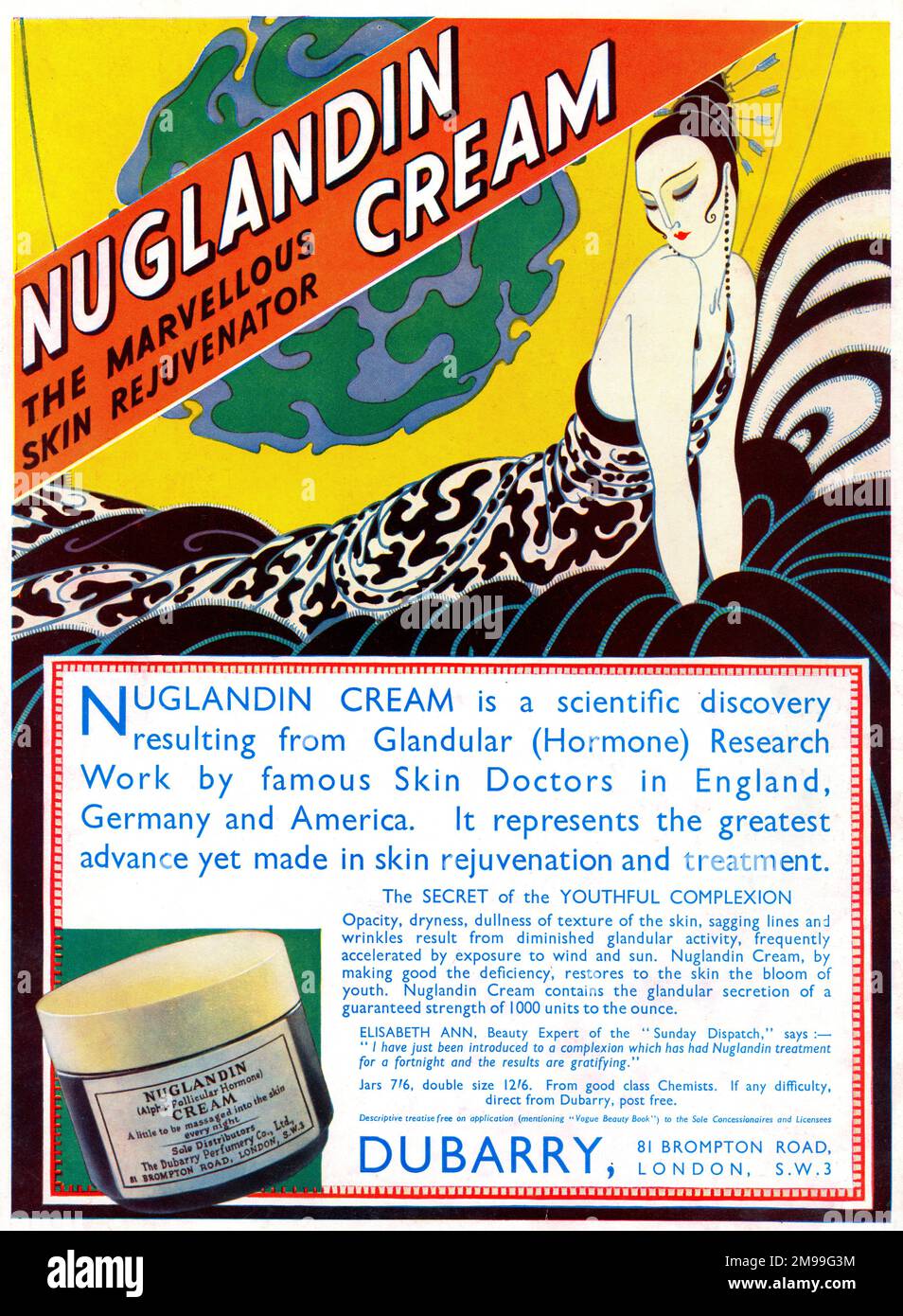 Beauty cream advert hi-res stock photography and images - Alamy