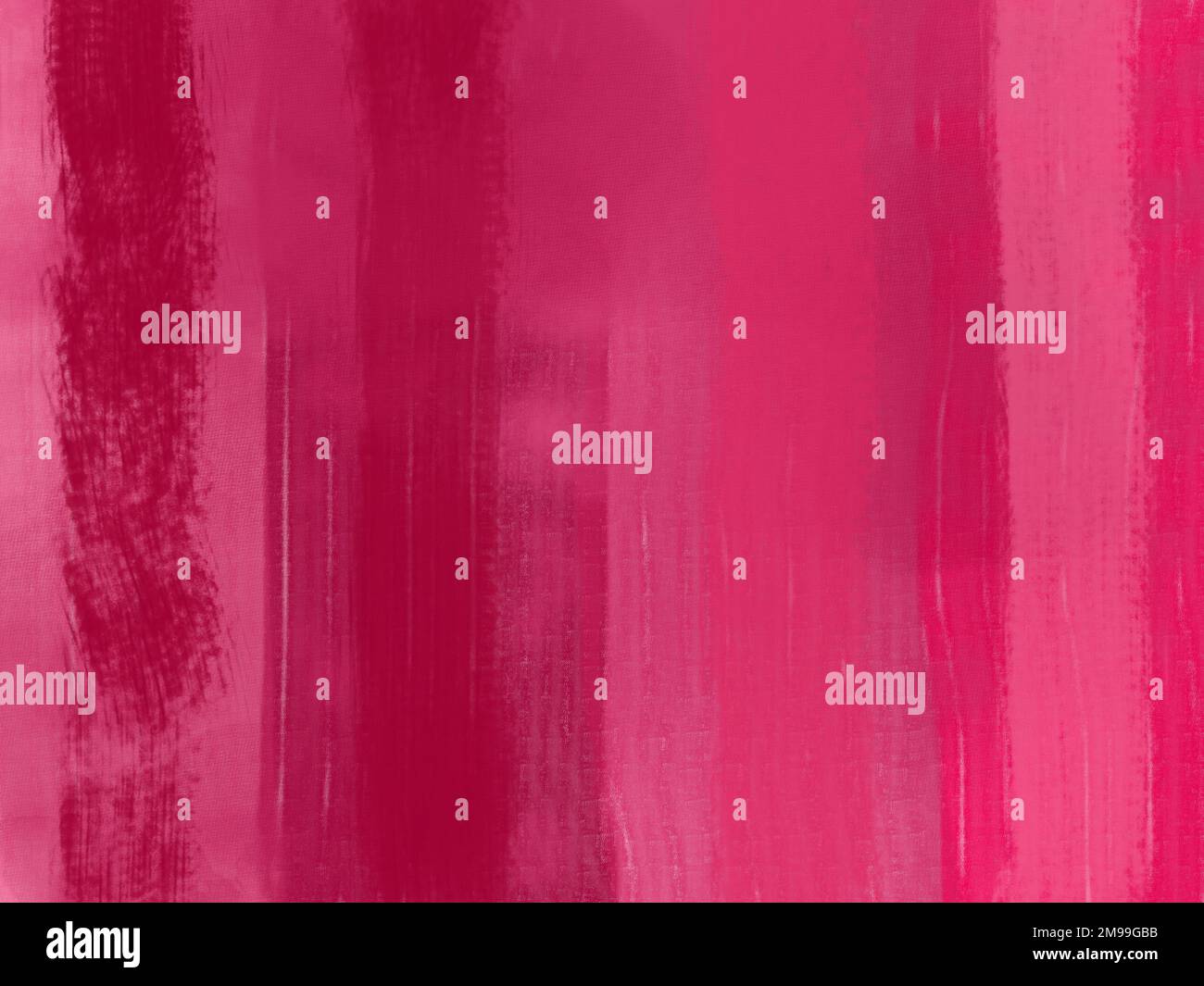 Magenta red brushed vertical strokes on a rectangular canvas ...
