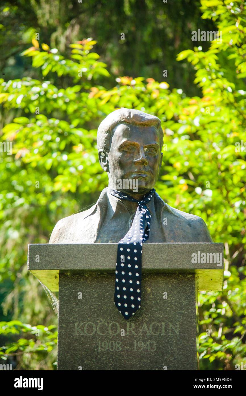 Kočo Racin - Macedonian poet Stock Photo - Alamy