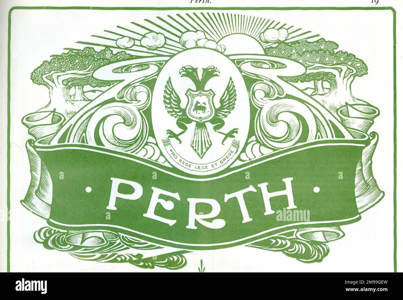 Perth coat of arms hi-res stock photography and images - Alamy