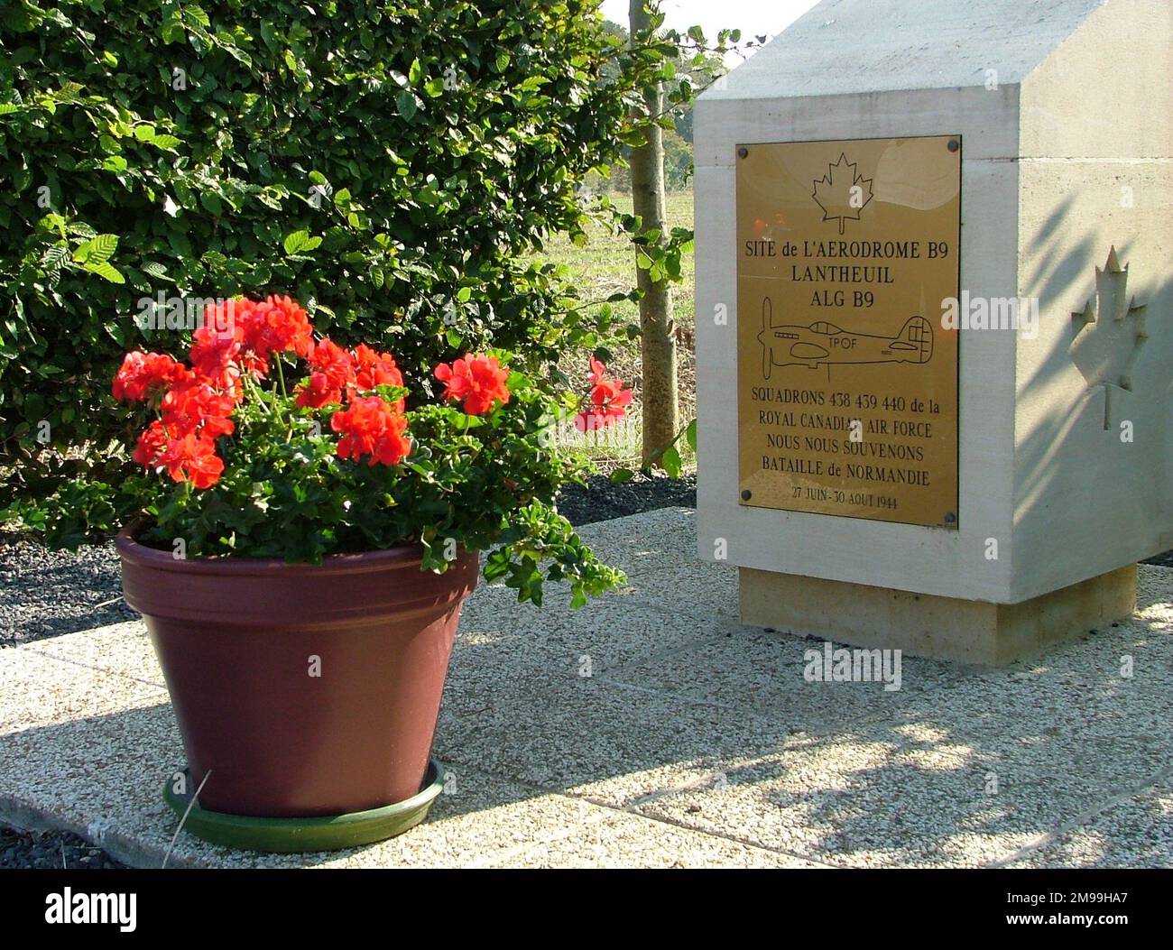 The RCAF Squadrons that flew from this Landing Ground were Nos 438, 439 ...
