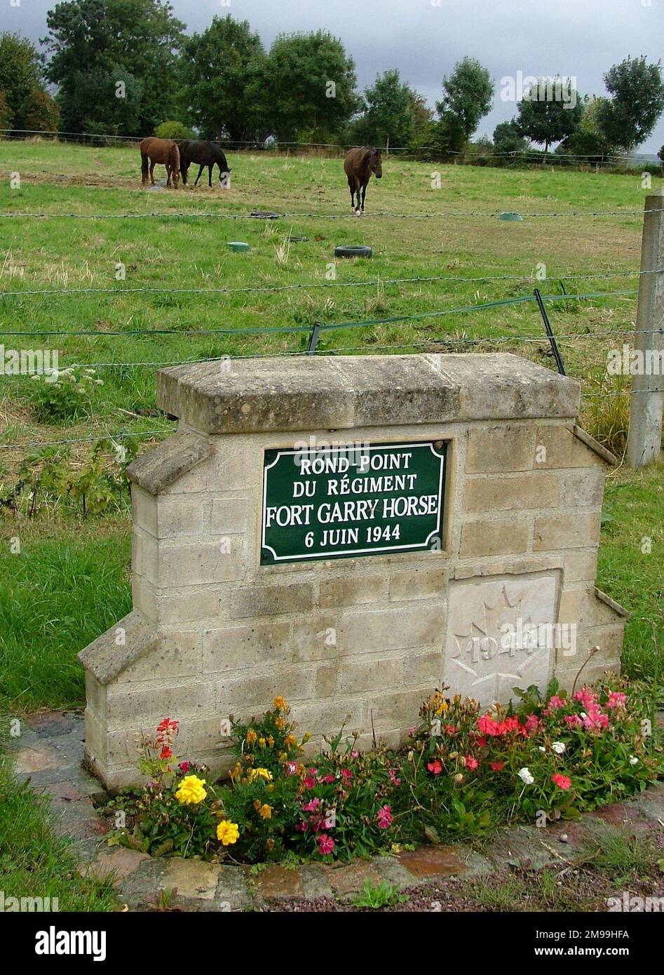 The Regiment was an armoured force equipped with Sherman floating tanks ...