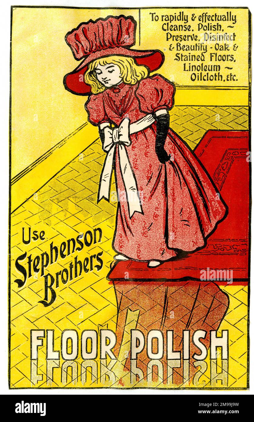 Floor polish advert hi-res stock photography and images - Alamy