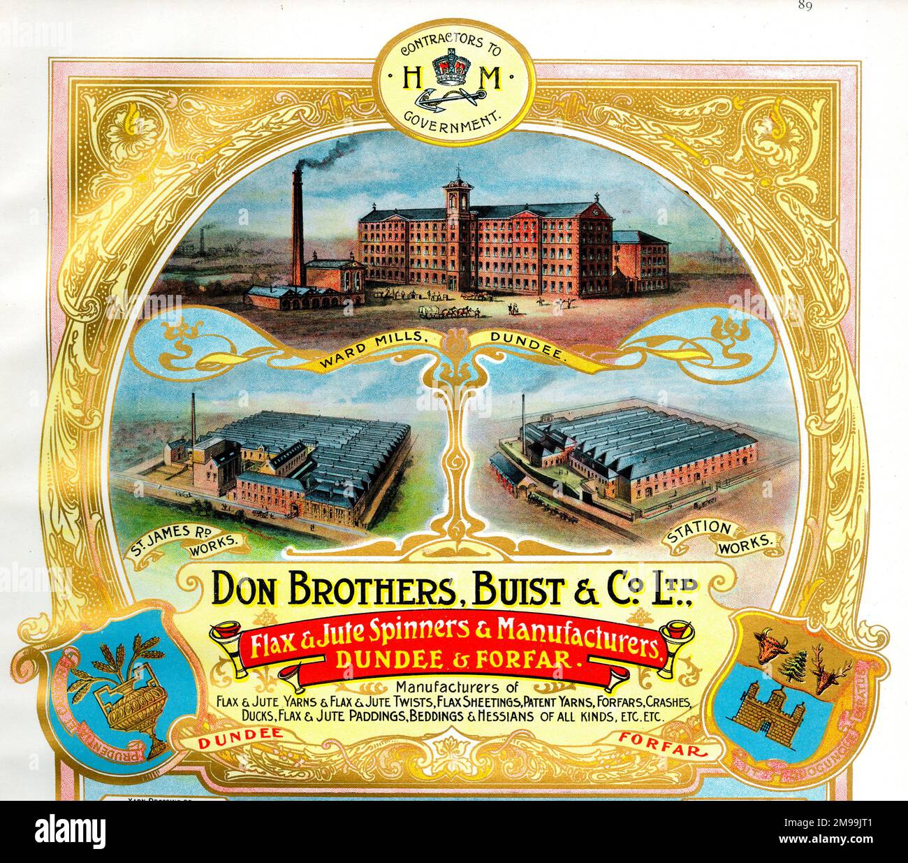 1900s dundee hi-res stock photography and images - Alamy