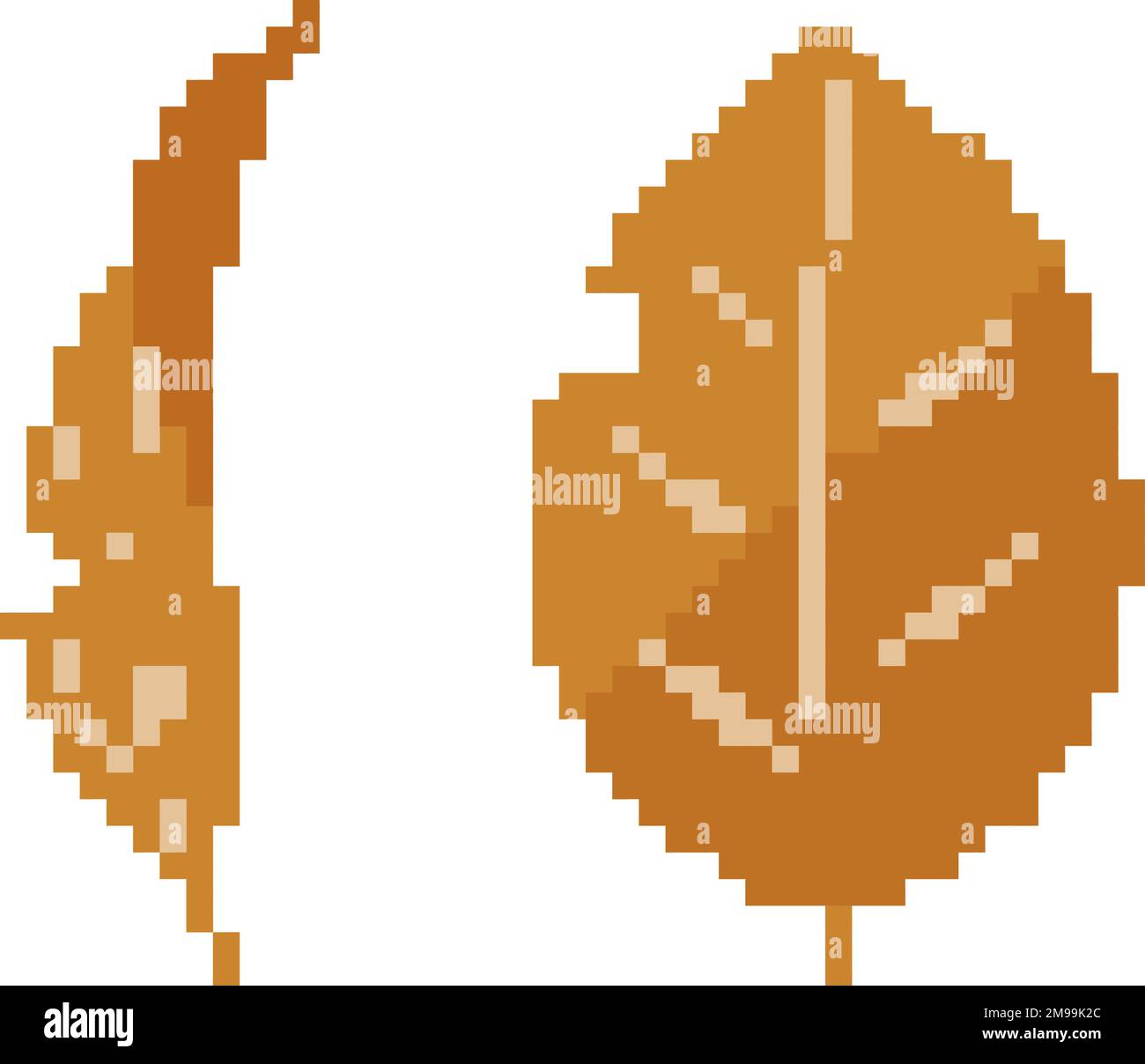 withered leaves.Vector illustration that is easy to edit Stock Vector ...