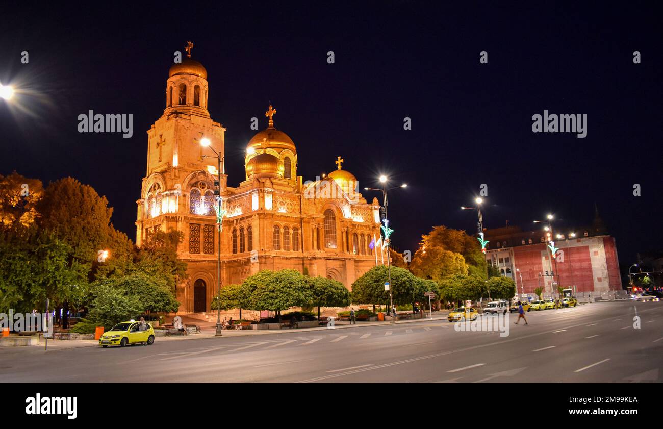 The "Holy Assumption" is the largest church in Varna, Bulgaria, the ...