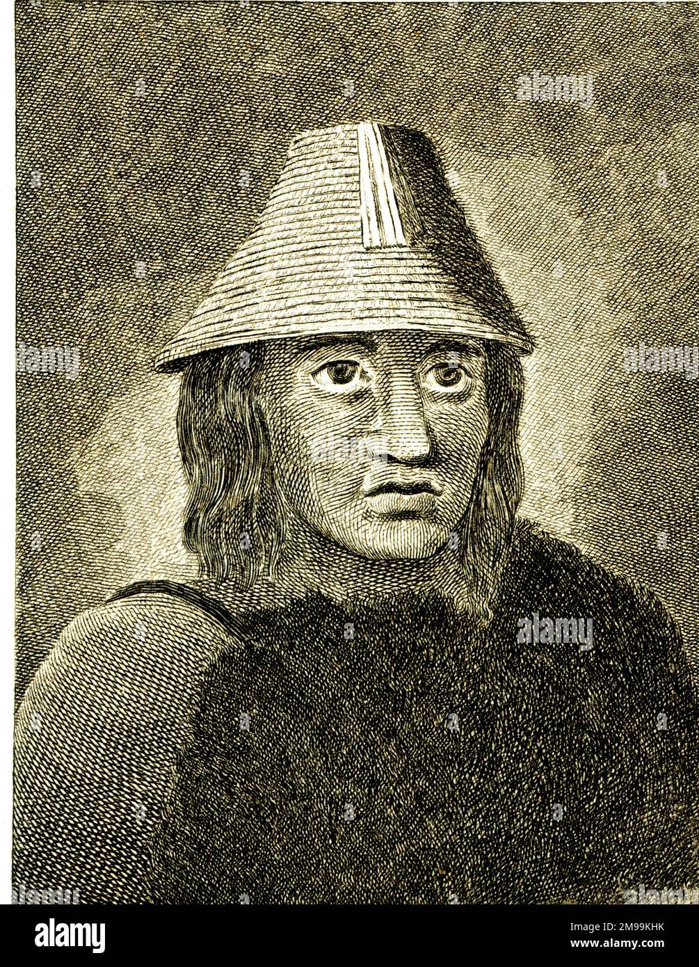 Native of King George's Sound, Australia, by John Webber, 1783, in a ...