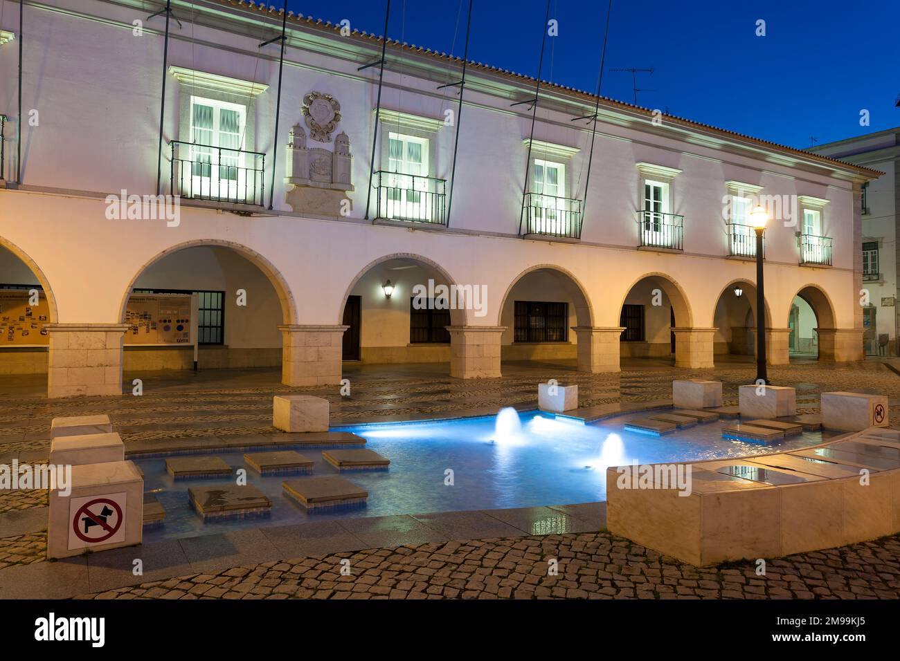 City hall of Tavira, Algarve, Portugal Stock Photo - Alamy