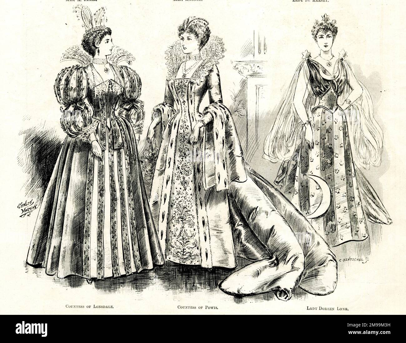 Historic Fancy Dress Ball at Devonshire House, London - Countess of ...