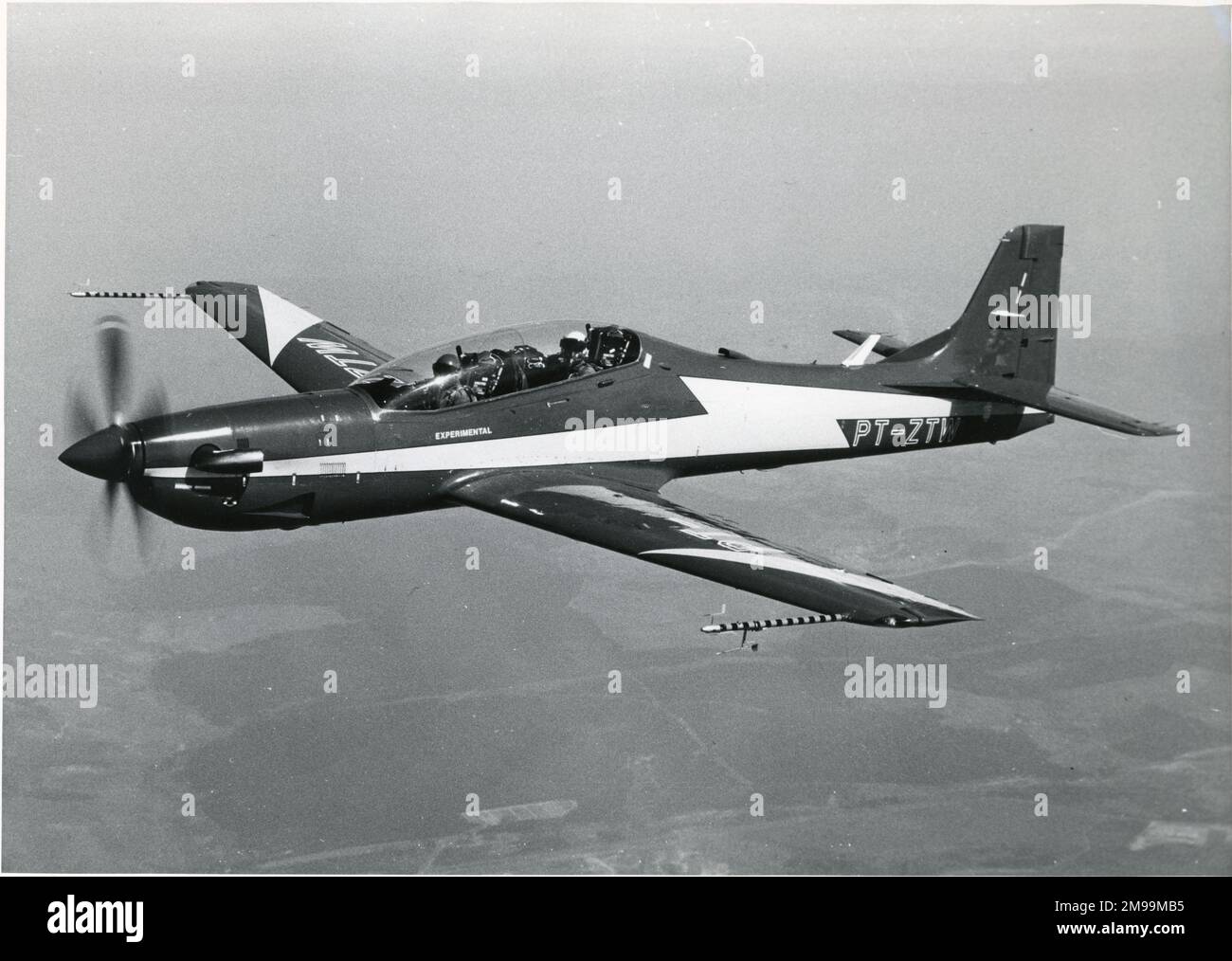 Experimental Embraer Tucano (PT-ZTW). Embraer S.A. is a Brazilian ...