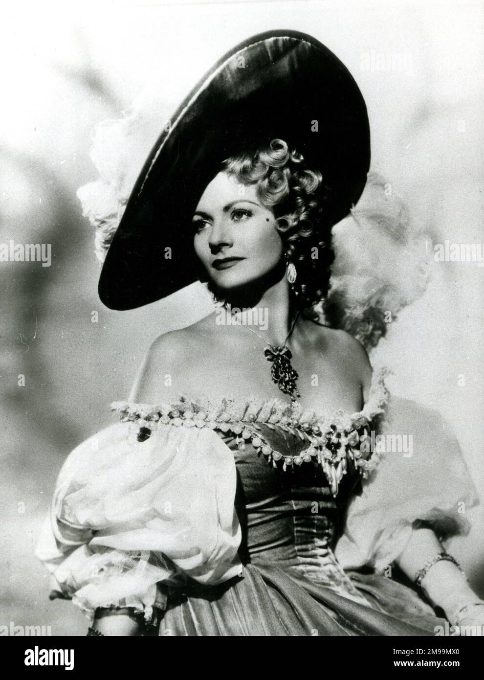 Margaret Lockwood, actress, as Nell Gwynne in the 1949 British comedy ...