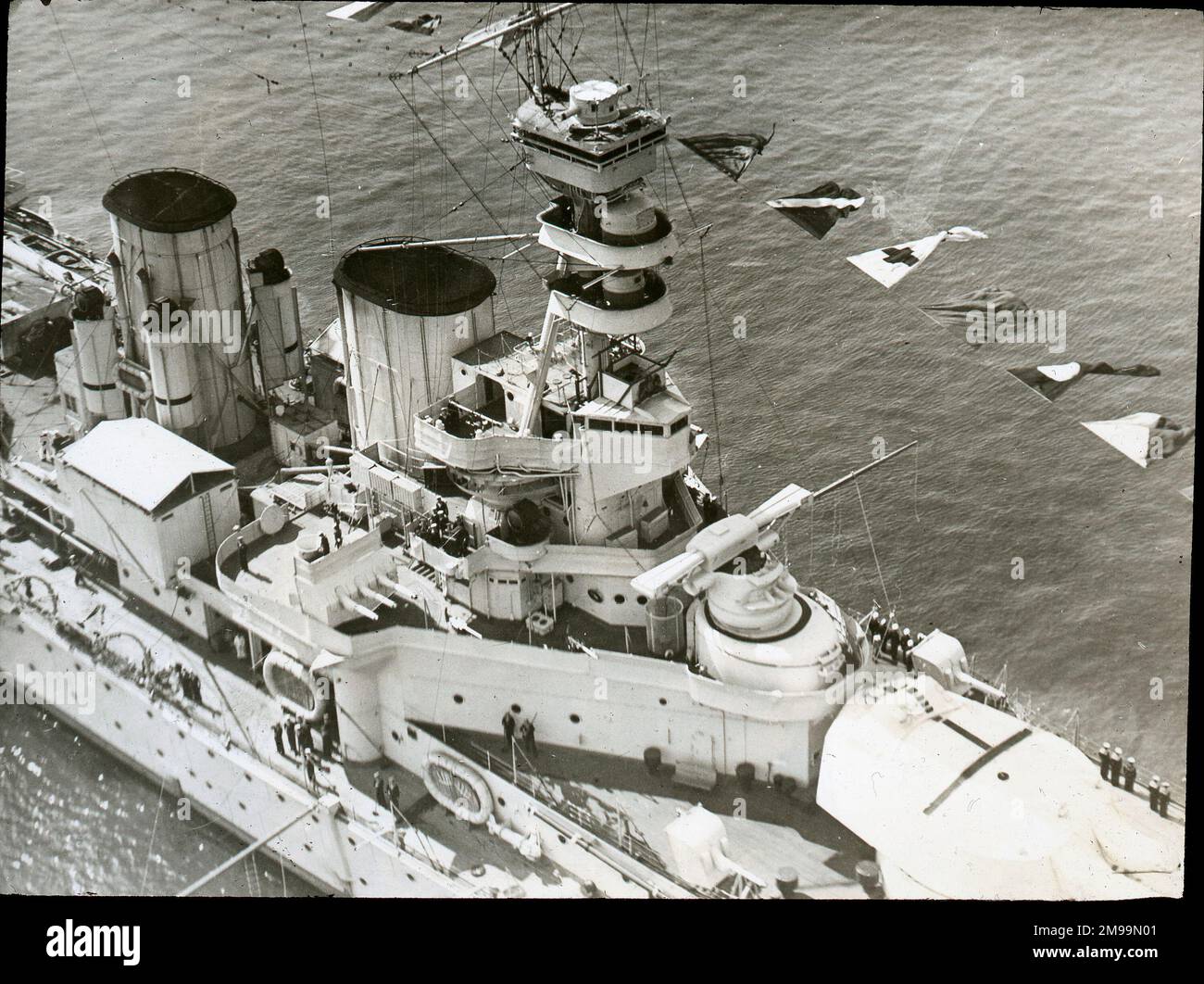 Close View of H.M.S. Renown showing Bridge. William Francis Forbes ...