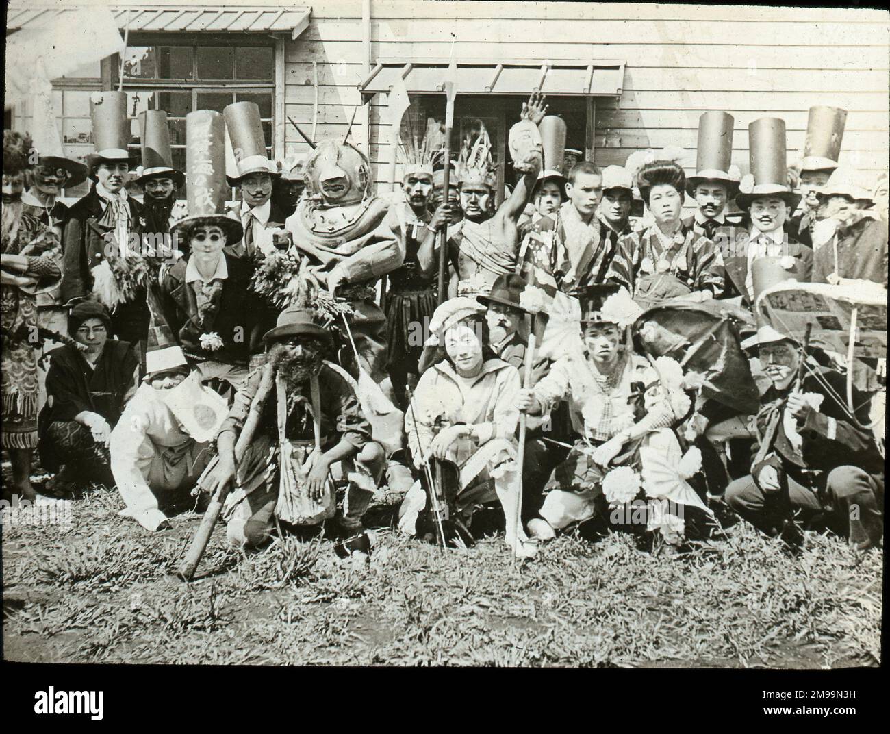 Sailors masquerading at Sports. William Francis Forbes-Sempill, 19th ...