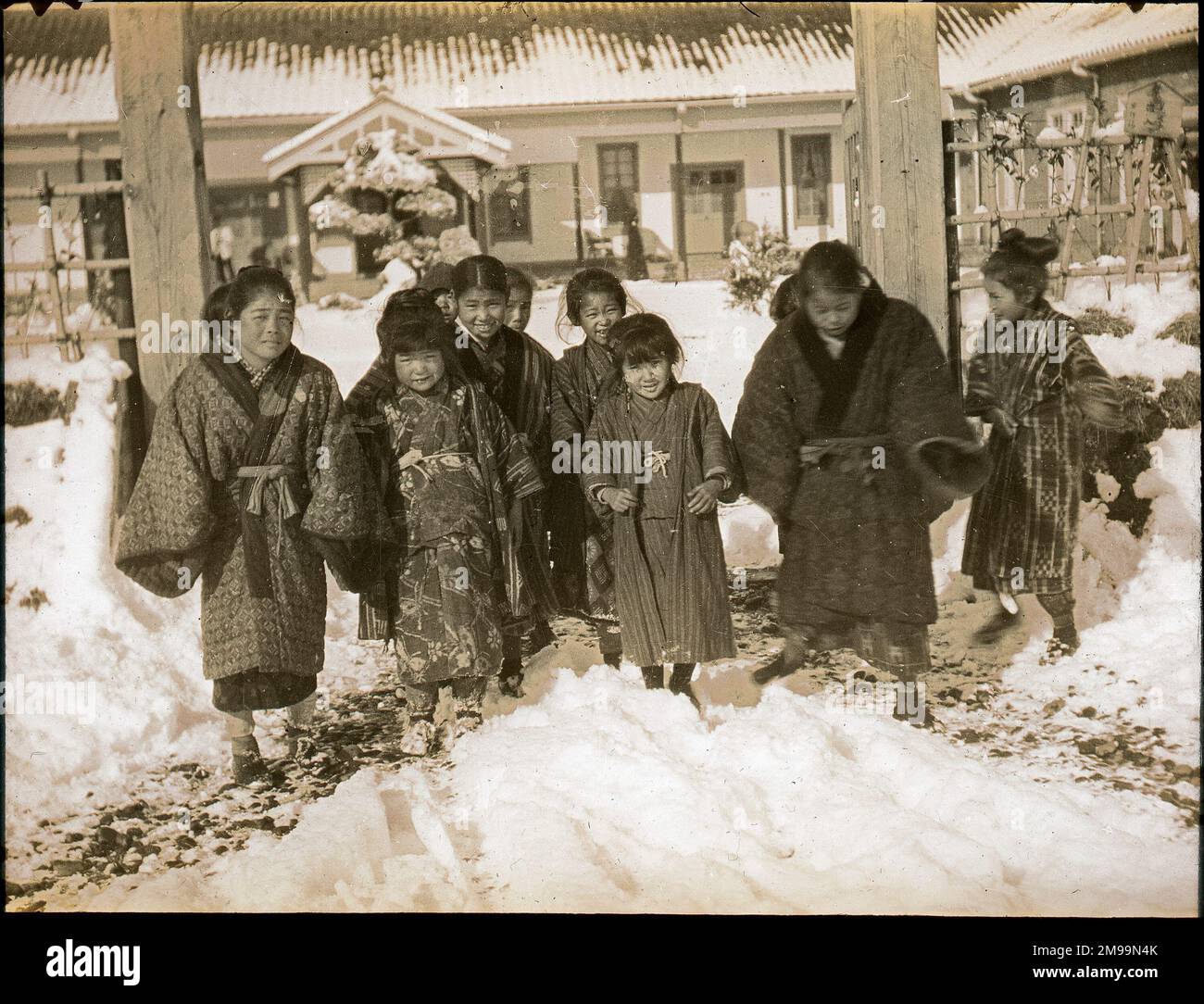 Little Visitors to Kasumigaura. William Francis Forbes-Sempill, 19th ...