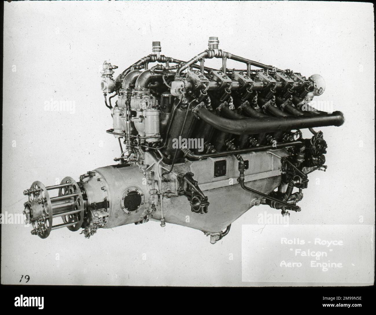 Rolls-Royce Falcon Aero Engine. William Francis Forbes-Sempill, 19th ...