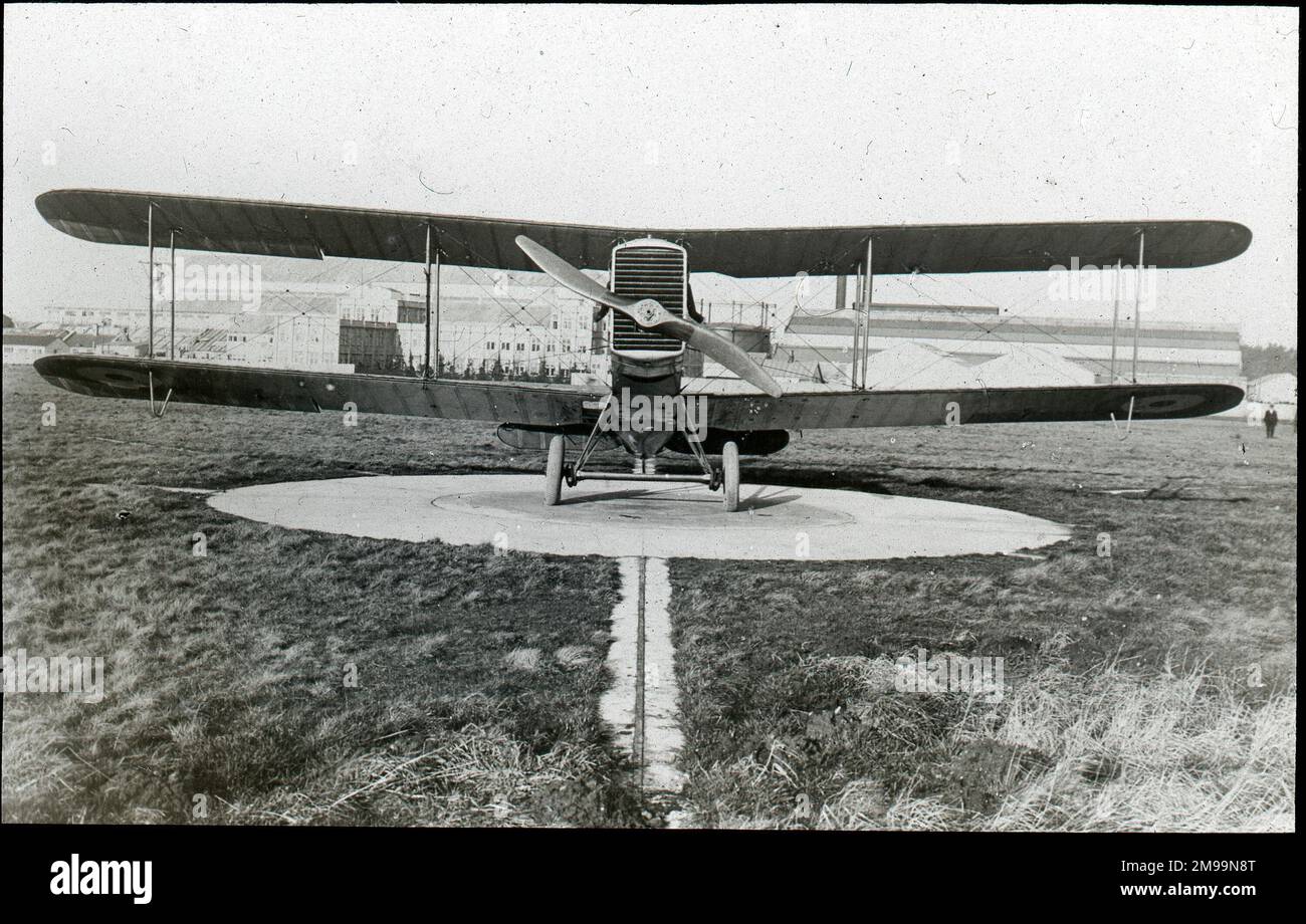 Front view of D.H.9A (F1609). William Francis Forbes-Sempill, 19th Lord ...