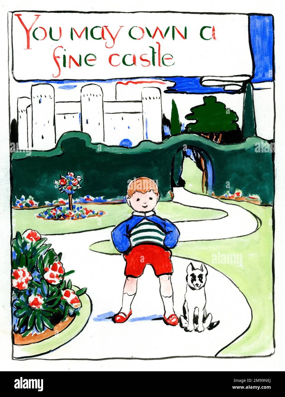 You may own a fine castle, from The Land of Nod, by Minnie Asprey. (6 ...