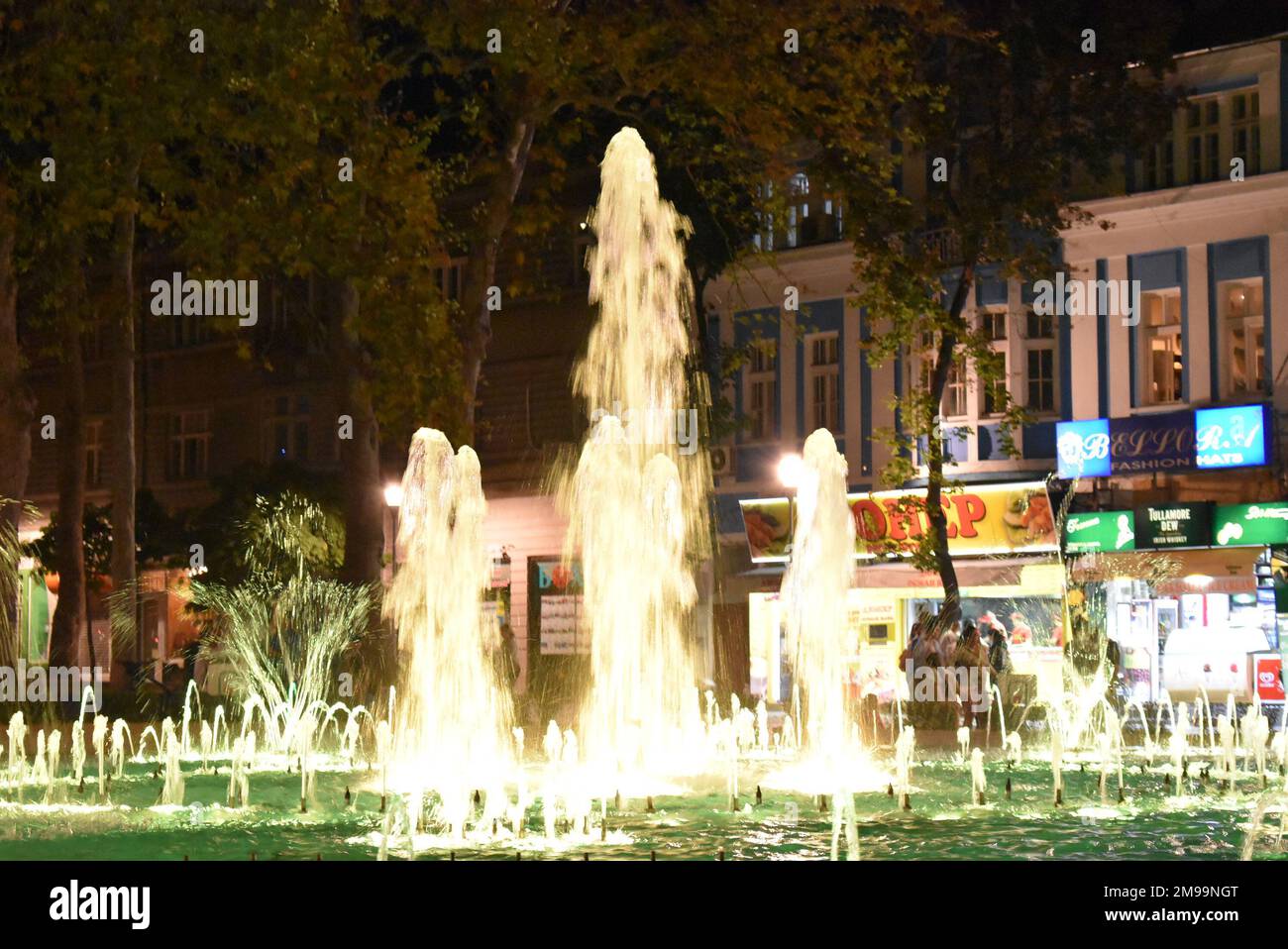 The beautiful center of the city of Varna, Bulgaria Stock Photo - Alamy