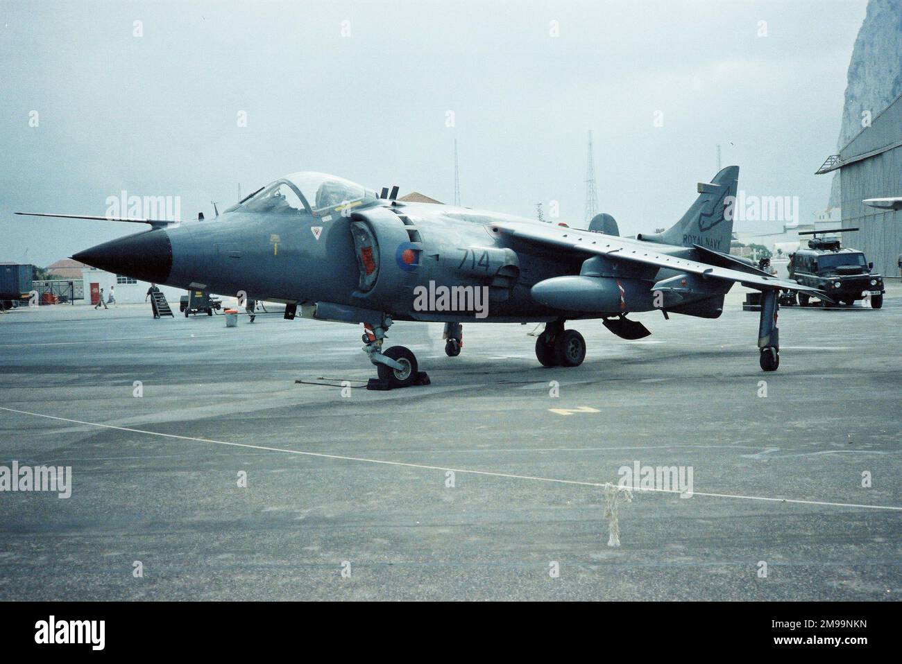 British Aerospace Sea Harrier FRS.1 of 899 Naval Air Squadron FAA at ...