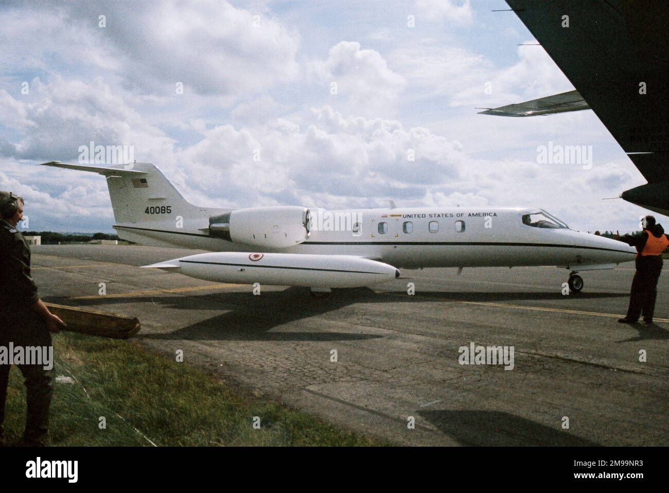 Learjet C-21A 84-0085 of the 86th WG/58th AS, United States Air Force ...