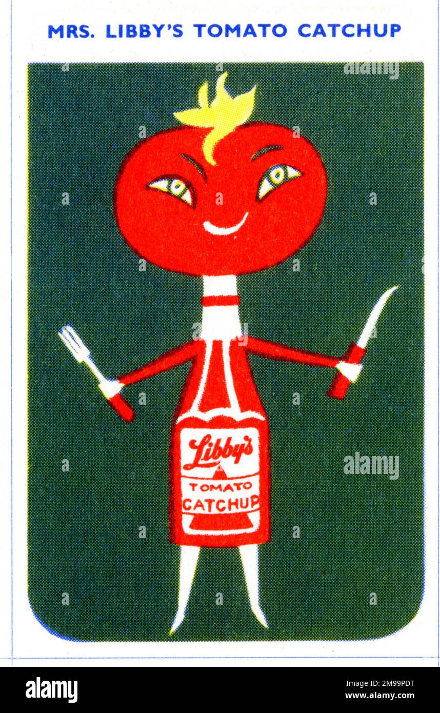 Libby's Happy Families Card Game, Mrs Libby's Tomato Catchup Stock ...
