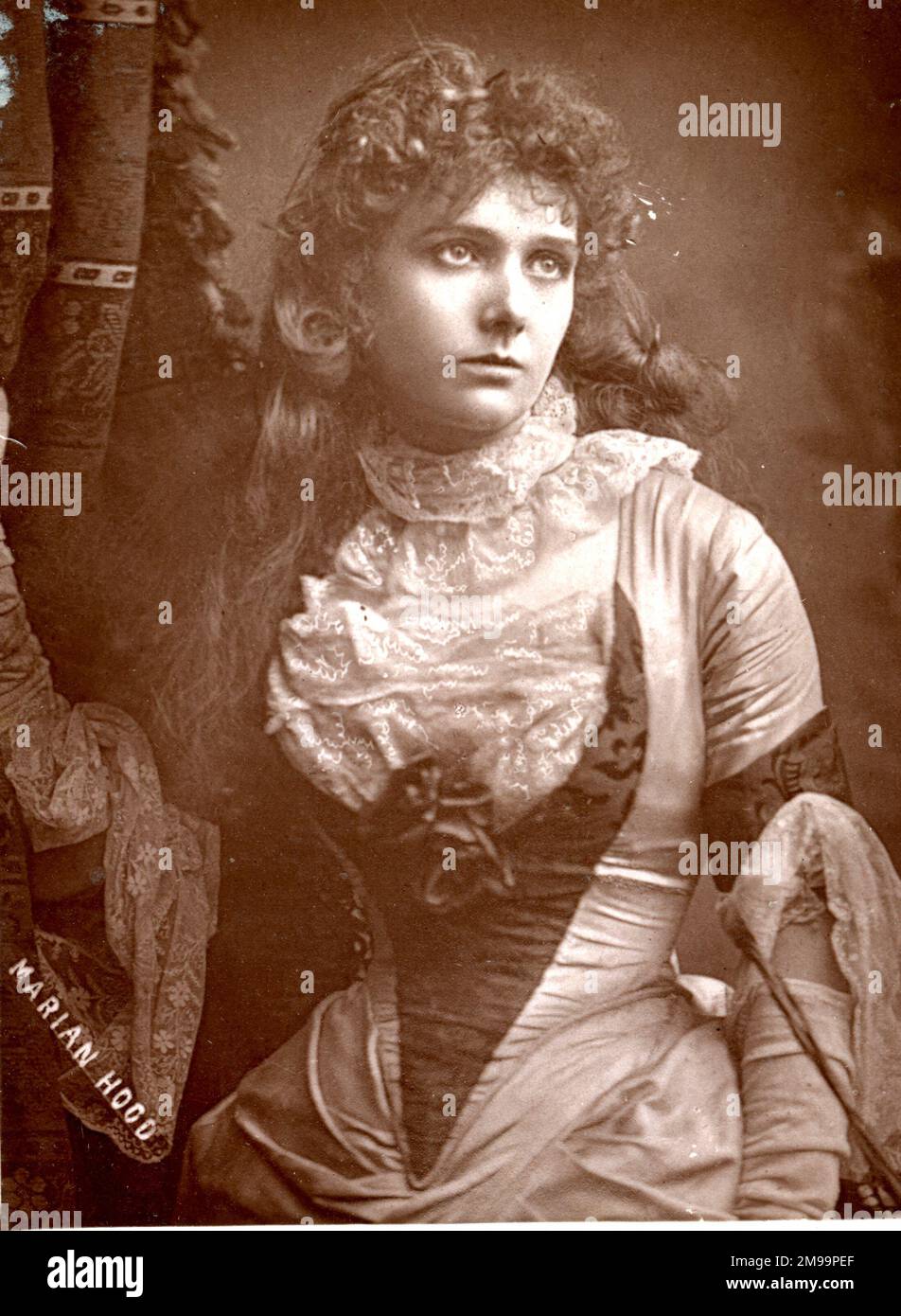 Marian Hood, Victorian actress Stock Photo - Alamy