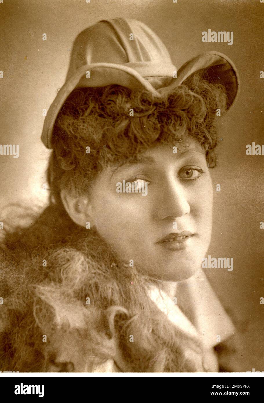 Unknown Victorian actress Stock Photo - Alamy