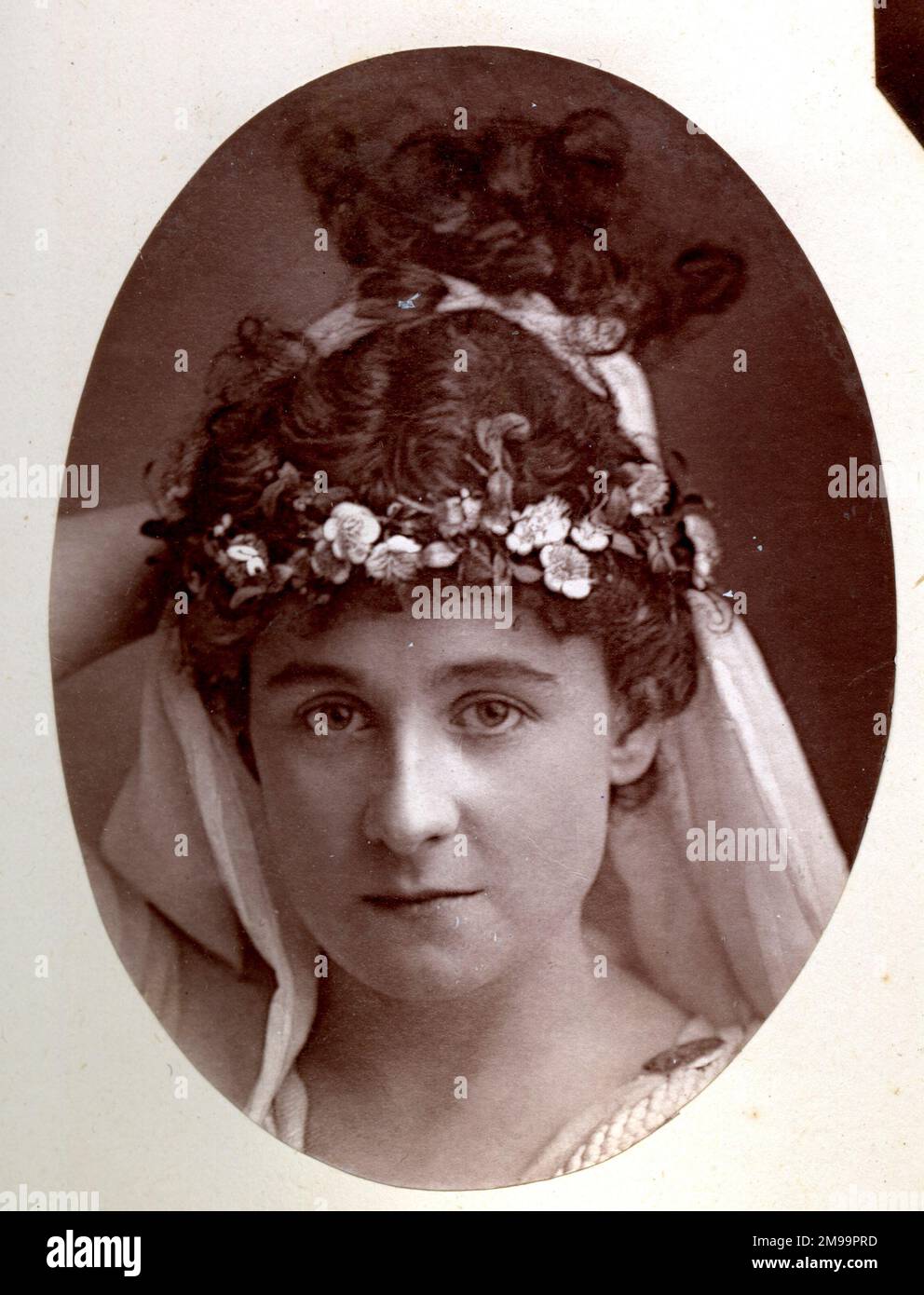Unknown Victorian actress Stock Photo - Alamy