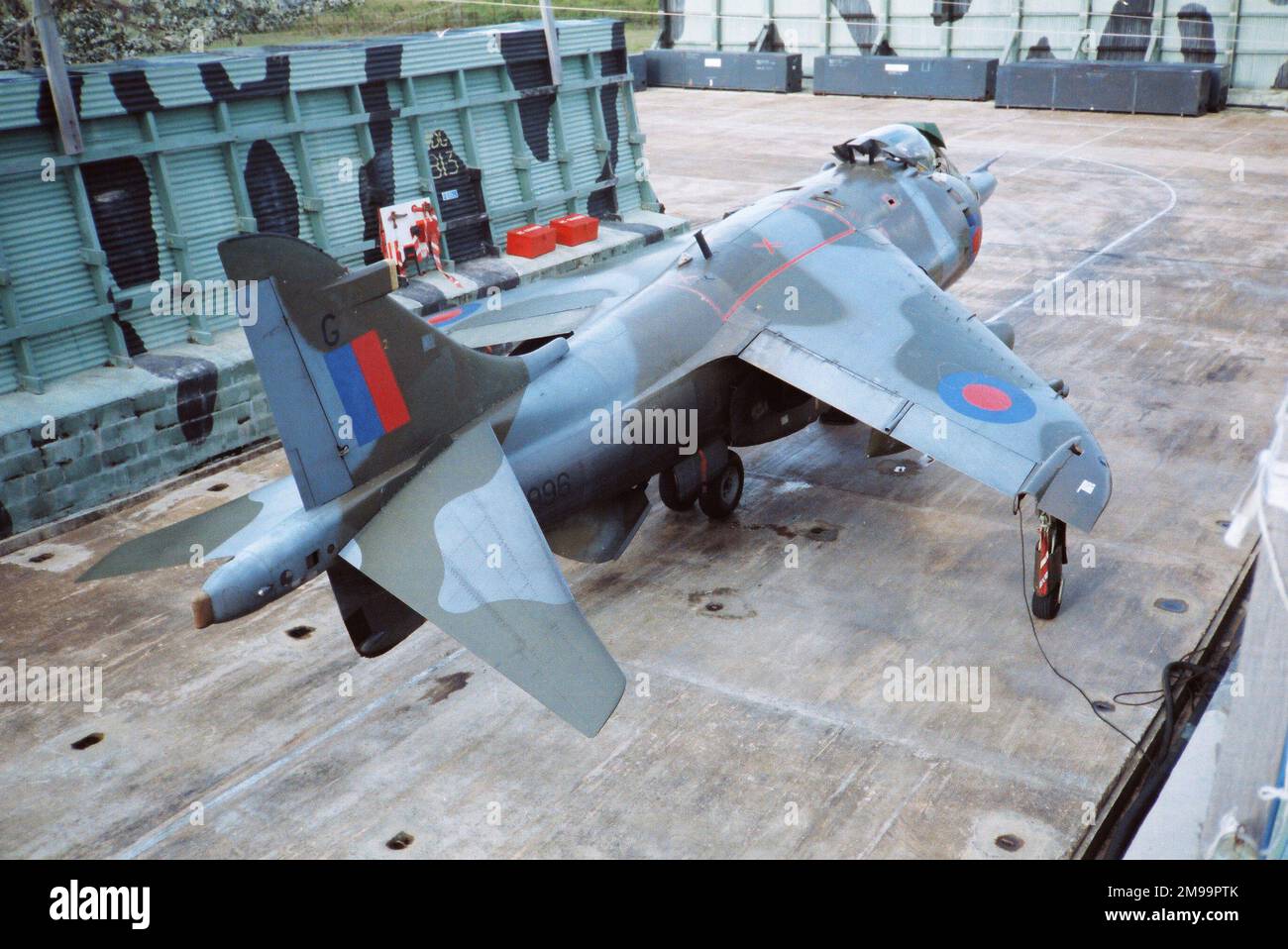 British Aerospace Harrier GR.3 XZ996 'G' of No.1417 Flight Royal Air ...