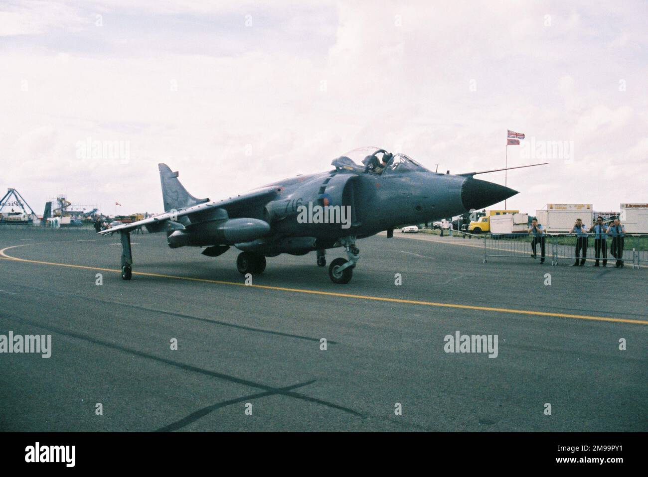 British Aerospace Sea Harrier FRS.1 'ZE698 (716)' from 899 NAS, Fleet ...
