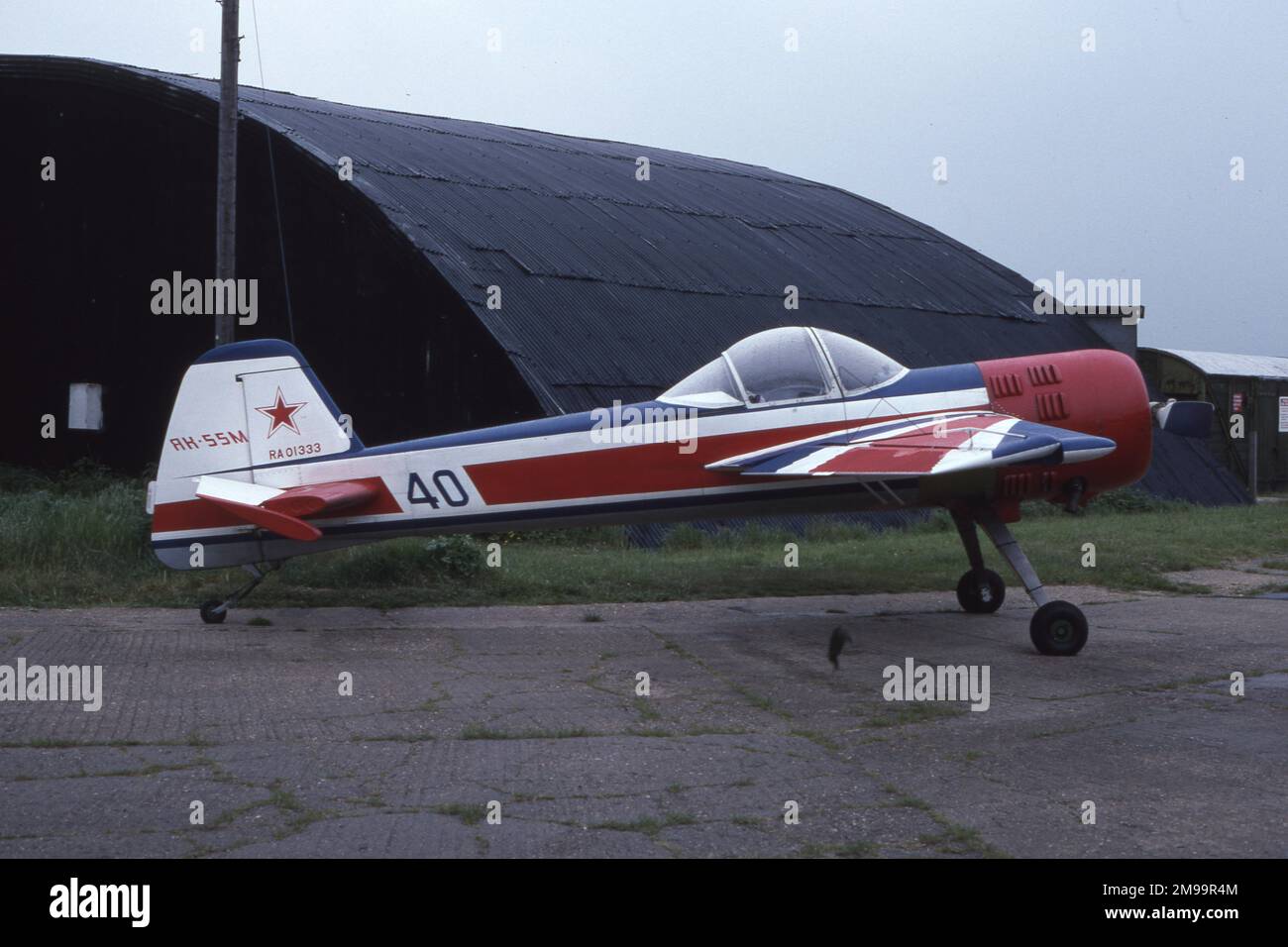 Yakovlev Yak-55M - RA01333 Stock Photo - Alamy