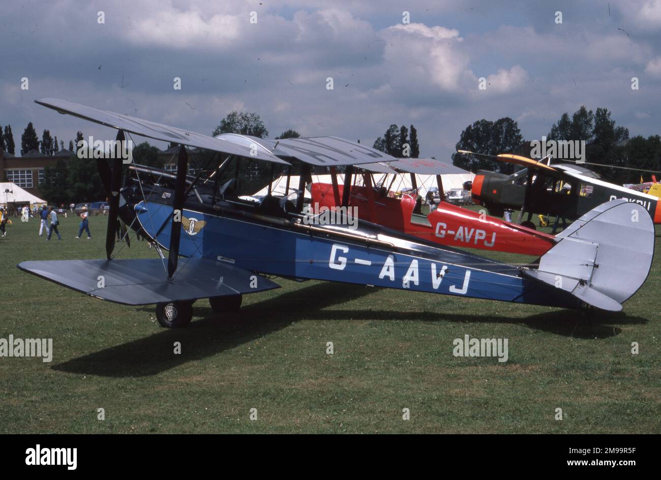 de Havilland DH.60G Moth - G-AAVJ - Cranfield Stock Photo - Alamy