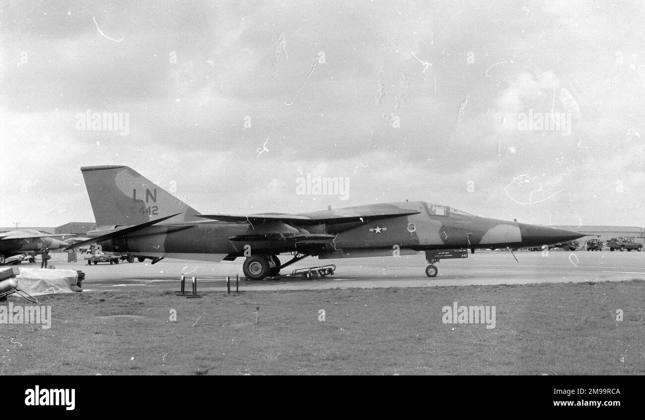 United States Air Force in Europe General Dynamics F-111F 72-442 of the ...