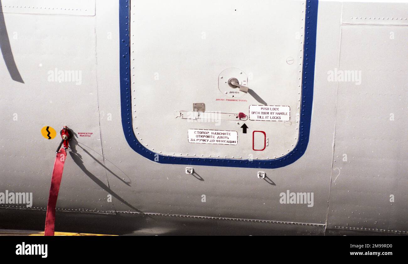 Farnborough 92 - Antonov An-72P Maritime Patrol Variant, Bort number ...