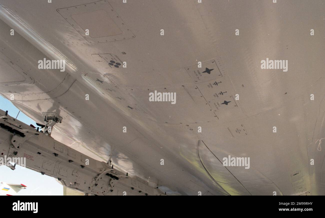 Farnborough 92 - Tupolev Tu-22M-3 (unmarked) (msn 12112347) Detail of ...