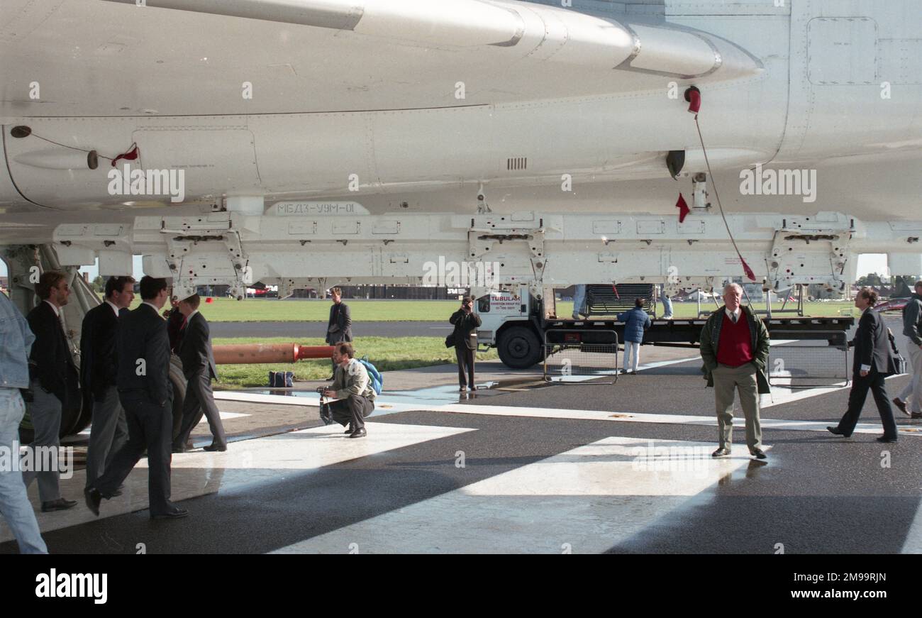 Farnborough 92 - Tupolev Tu-22M-3 (unmarked) (msn 12112347) Detail of ...