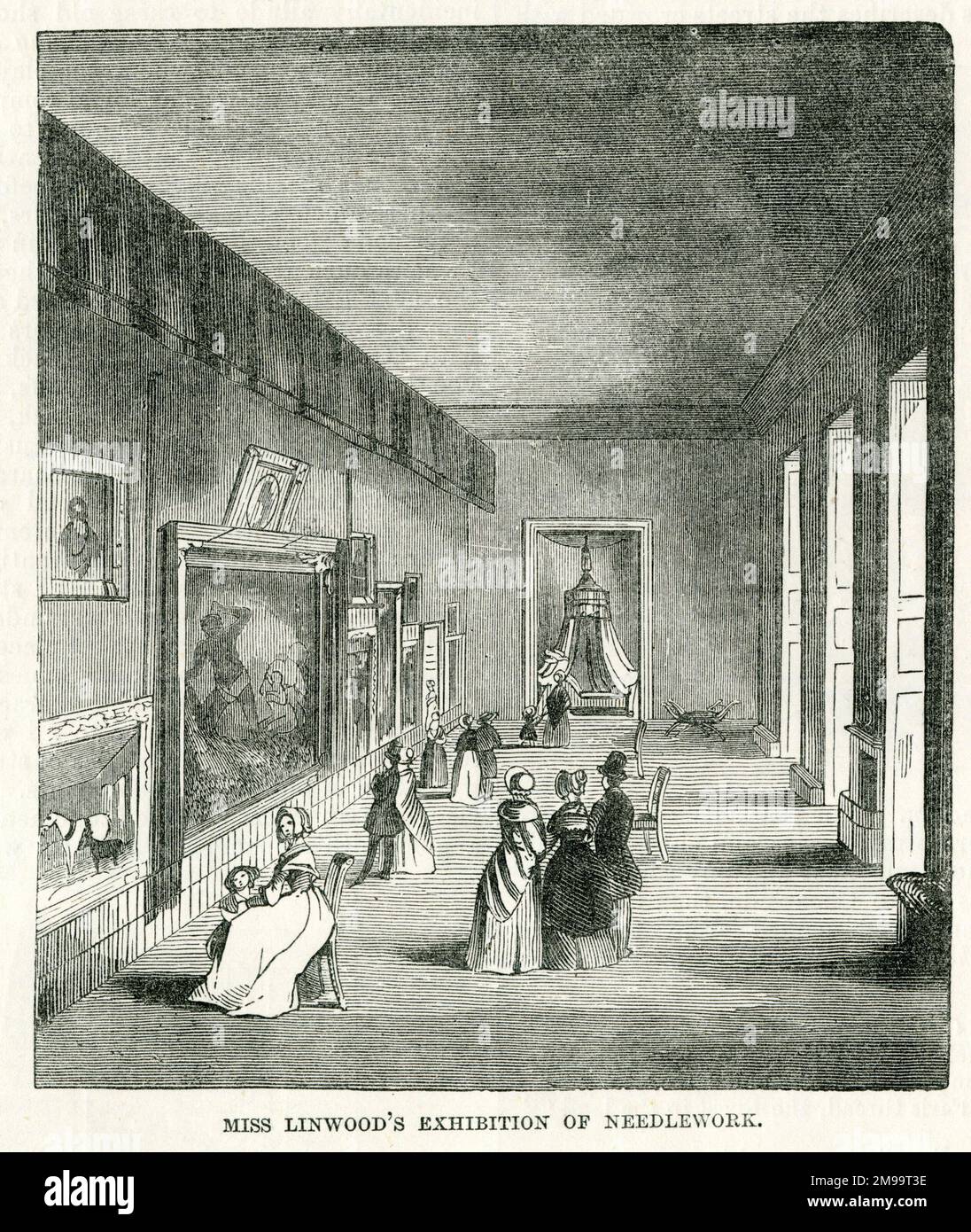 Exhibition of needlework by Mary Linwood (1755-1845) at Old Savile ...