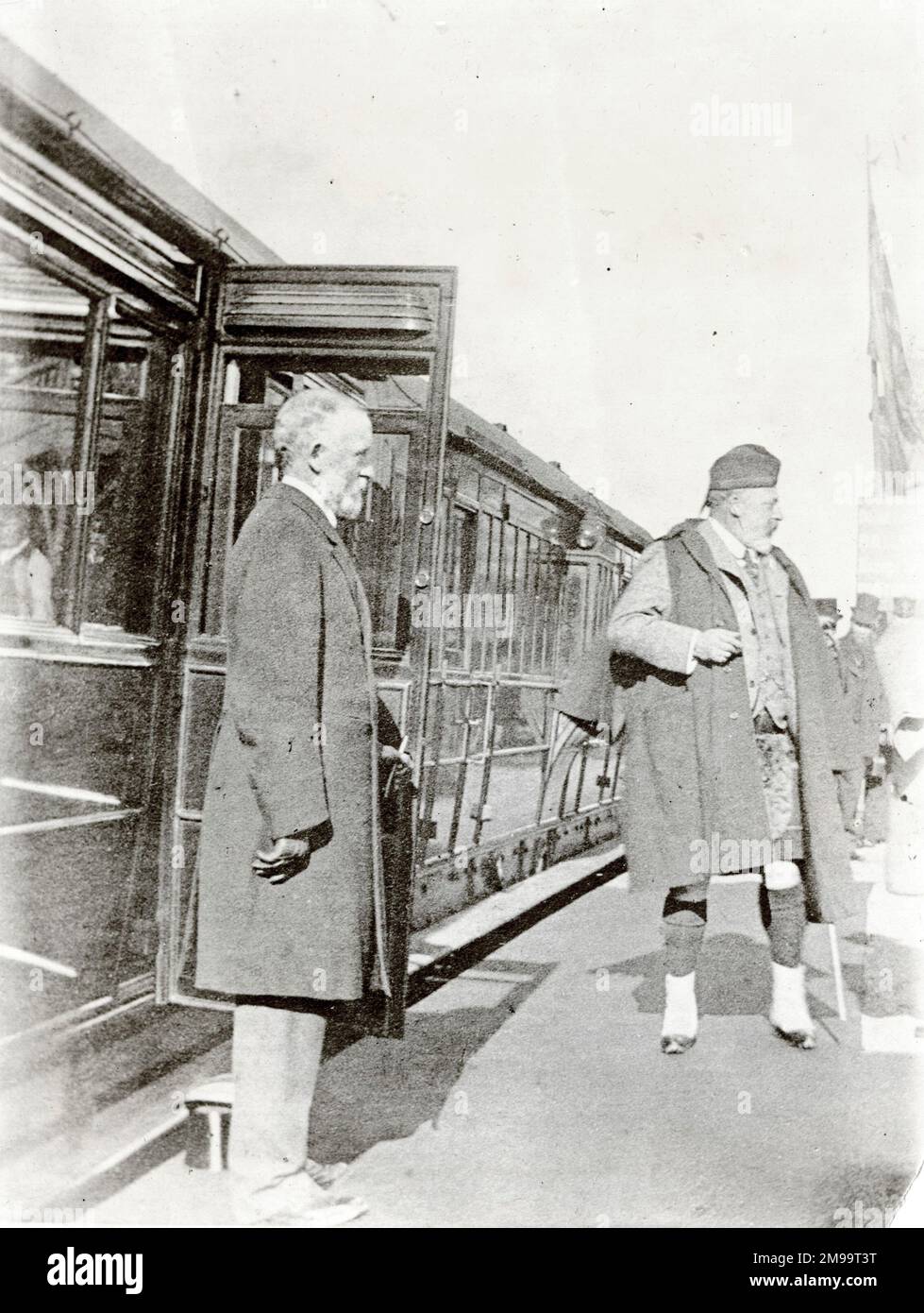 The Prince of Wales (later King Edward VII) on his first visit to ...