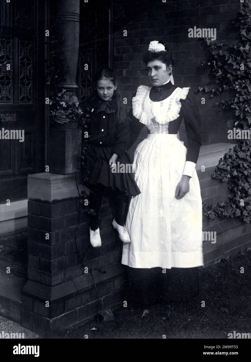 Maid servant uniform hi-res stock photography and images - Alamy