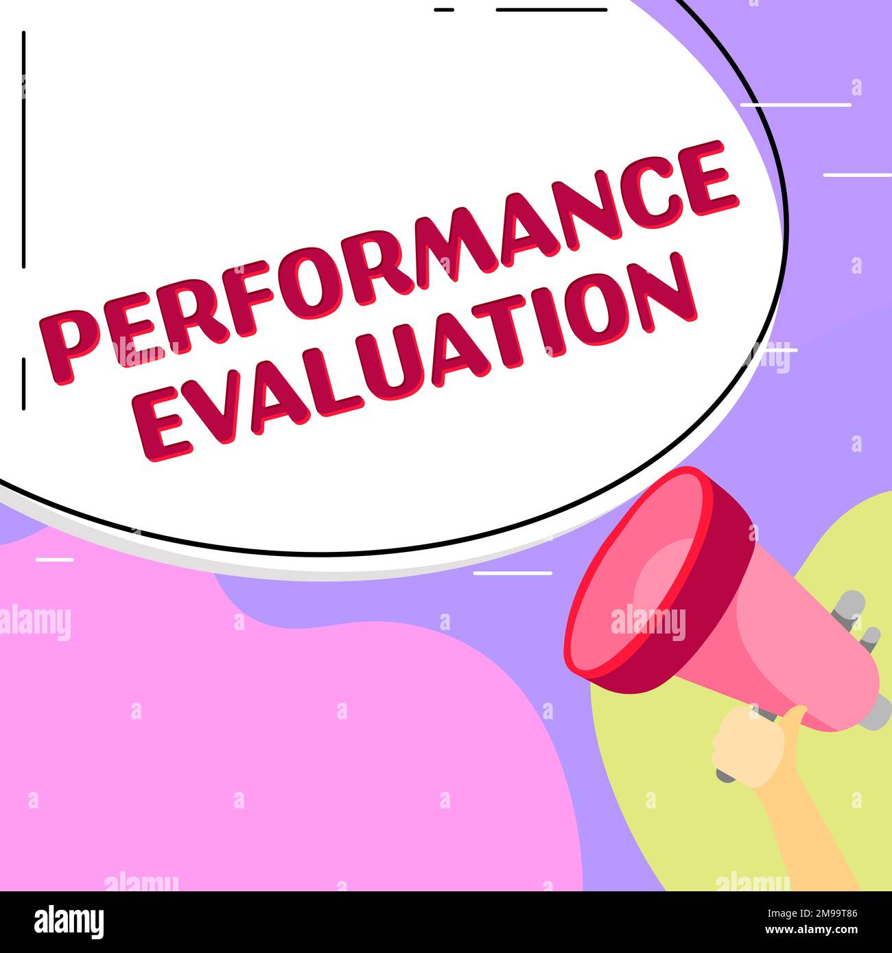 Text Sign Showing Performance Evaluation Business Overview The
