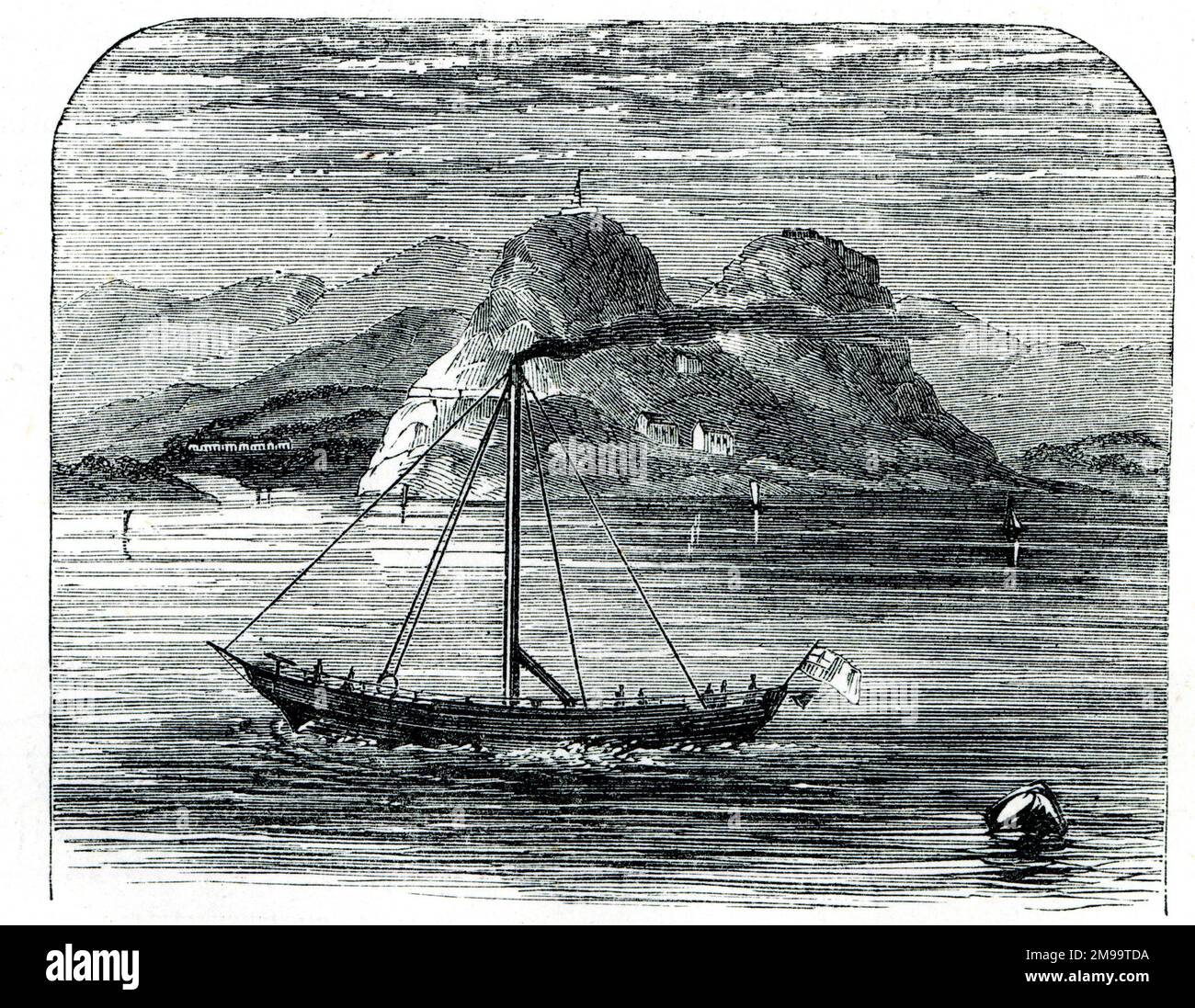 Steamboat on river Cut Out Stock Images & Pictures - Alamy