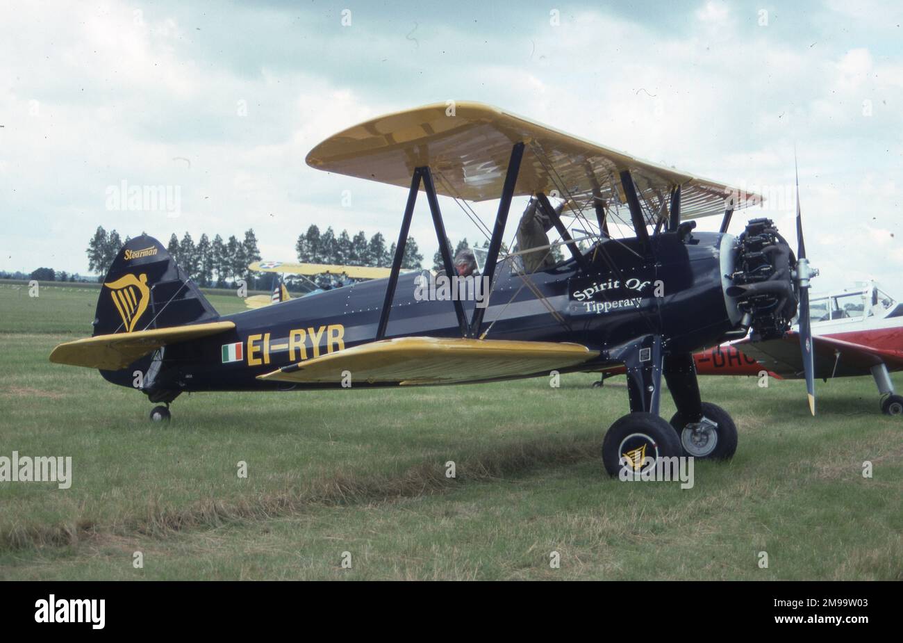 Boeing-Stearman Model 75 - EI-RYB Stock Photo - Alamy