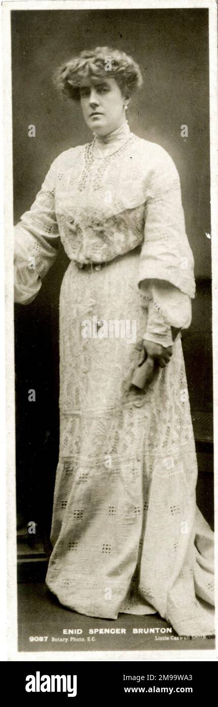 Enid Spencer Brunton (1874-1963), actress Stock Photo - Alamy