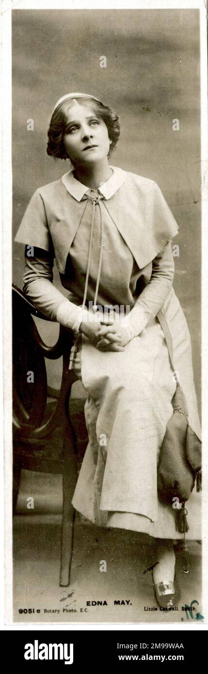Edna May Pettie (1878-1948), American actress and singer, known on ...