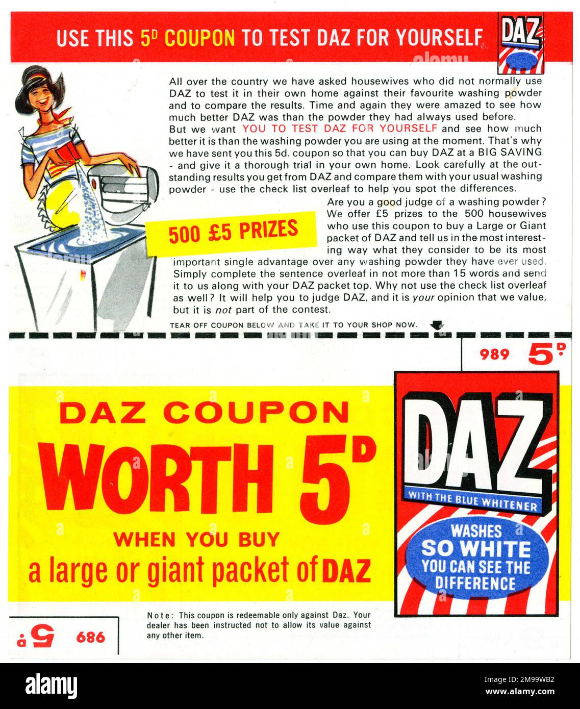 Washing powder advert hi-res stock photography and images - Alamy