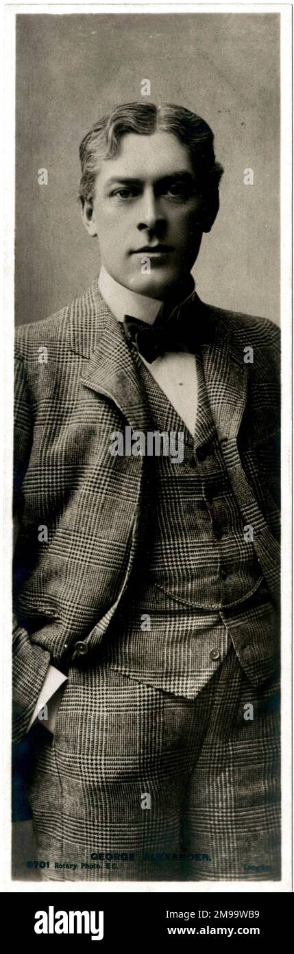 George Alexander, English actor, producer and theatre manager Stock ...