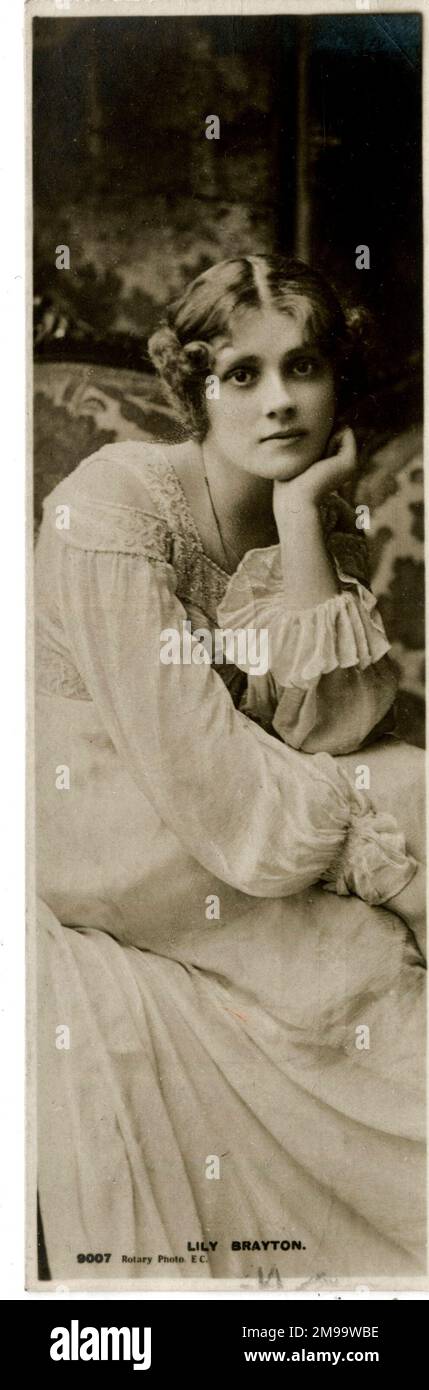 Lily Brayton, English actress and singer Stock Photo - Alamy