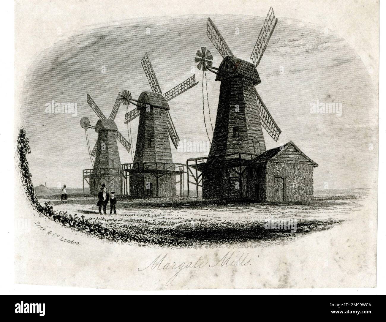 Windmills at Margate, Kent Stock Photo - Alamy