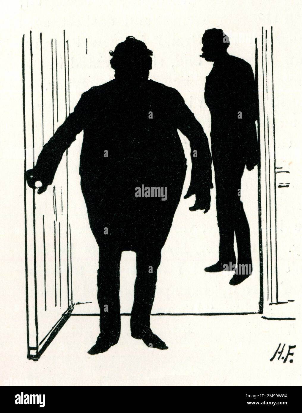 Silhouette, Come In Stock Photo - Alamy