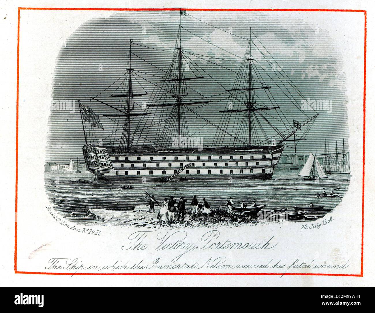 Warship nelsons flagship Cut Out Stock Images & Pictures - Alamy